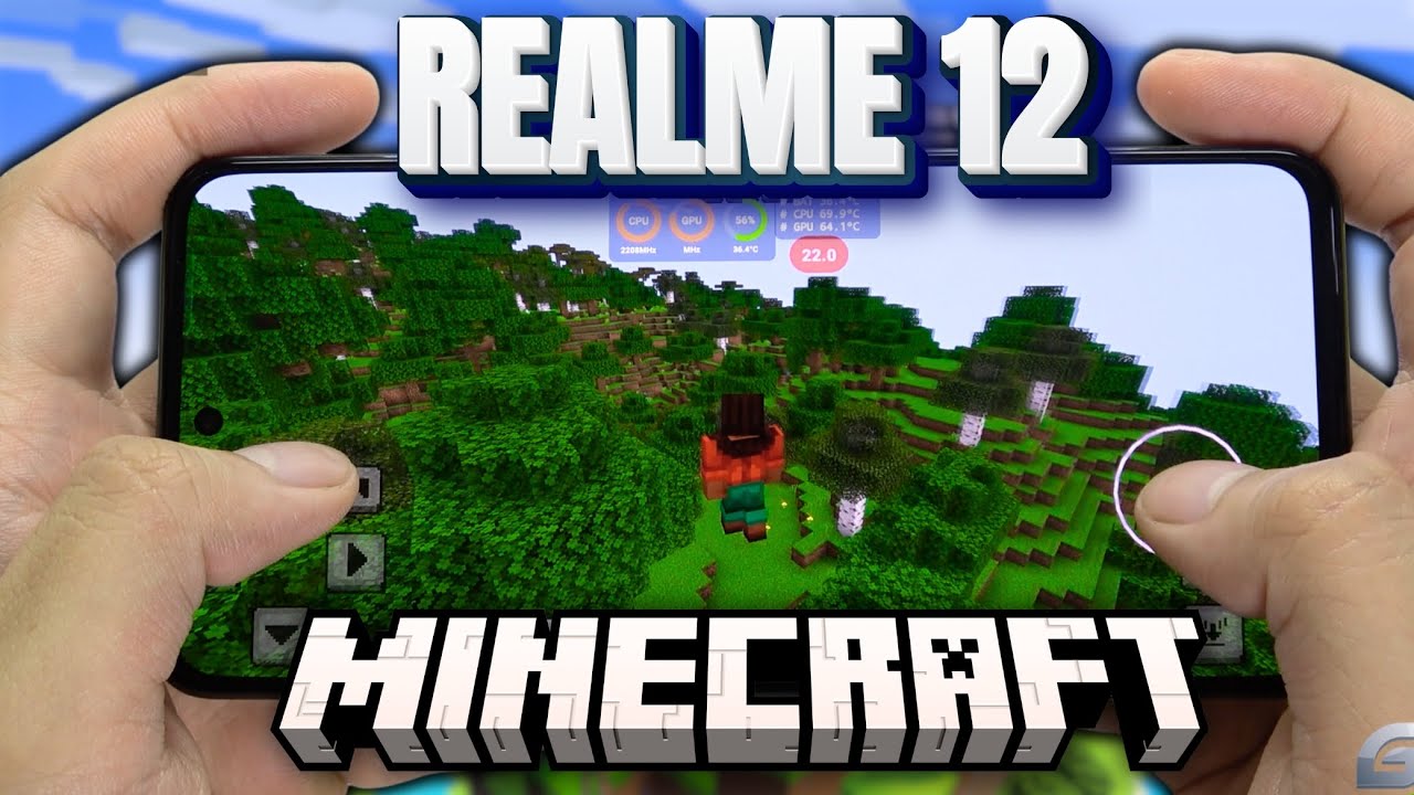 Realme 12 test game Minecraft | Snapdragon 685 - GSM FULL INFO