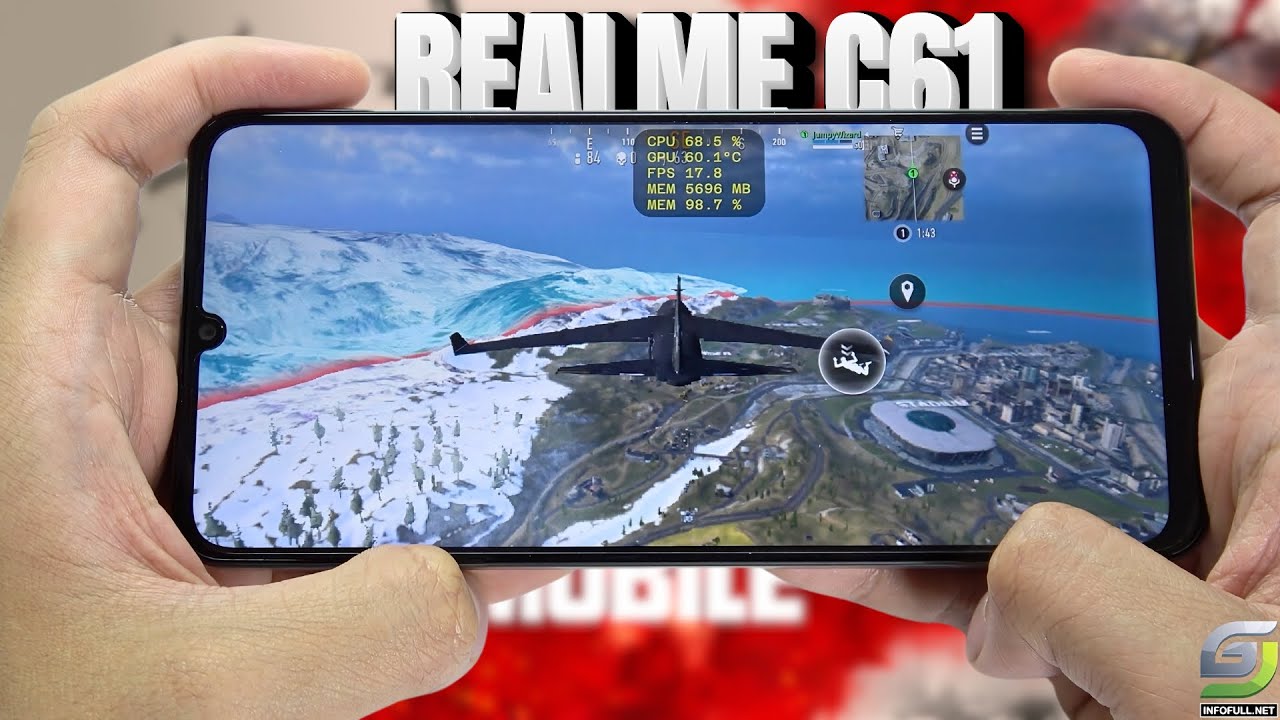 Realme C61 test game Call of Duty Warzone Mobile | Unisoc Tiger T612 ...