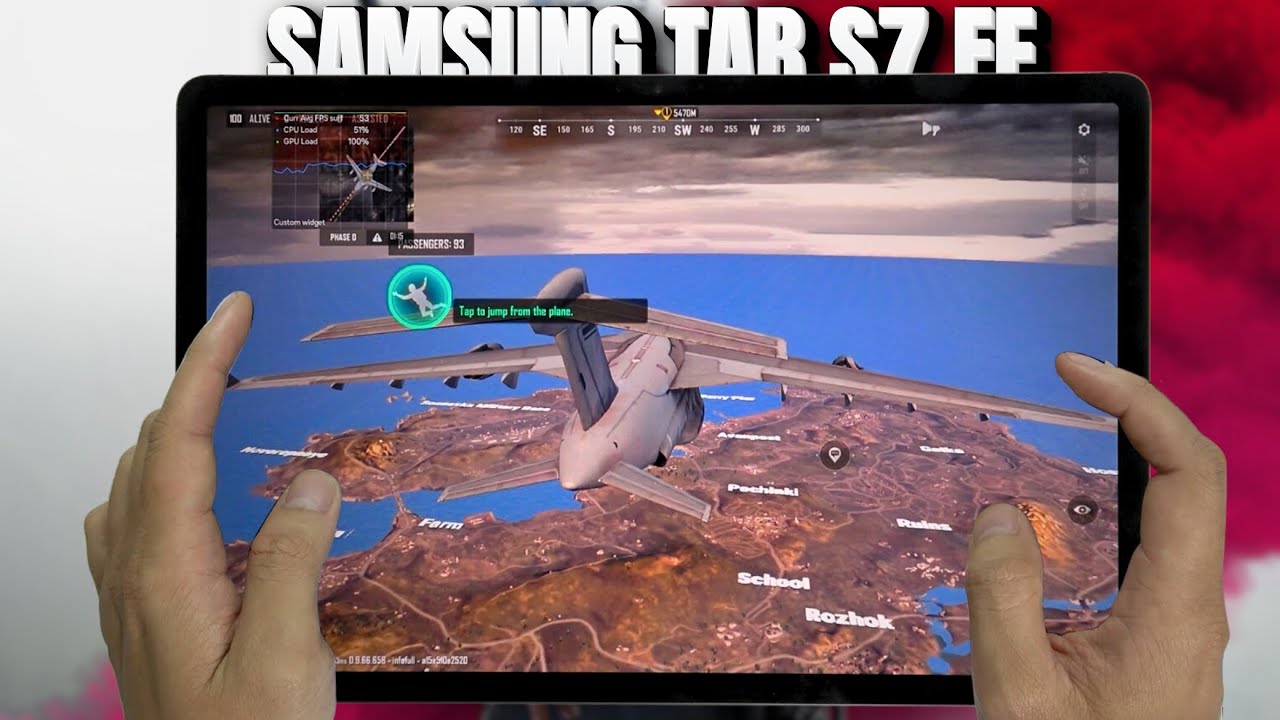 Samsung Tab S7 FE test game PUBG New State 90 FPS 2024 | Snapdragon ...