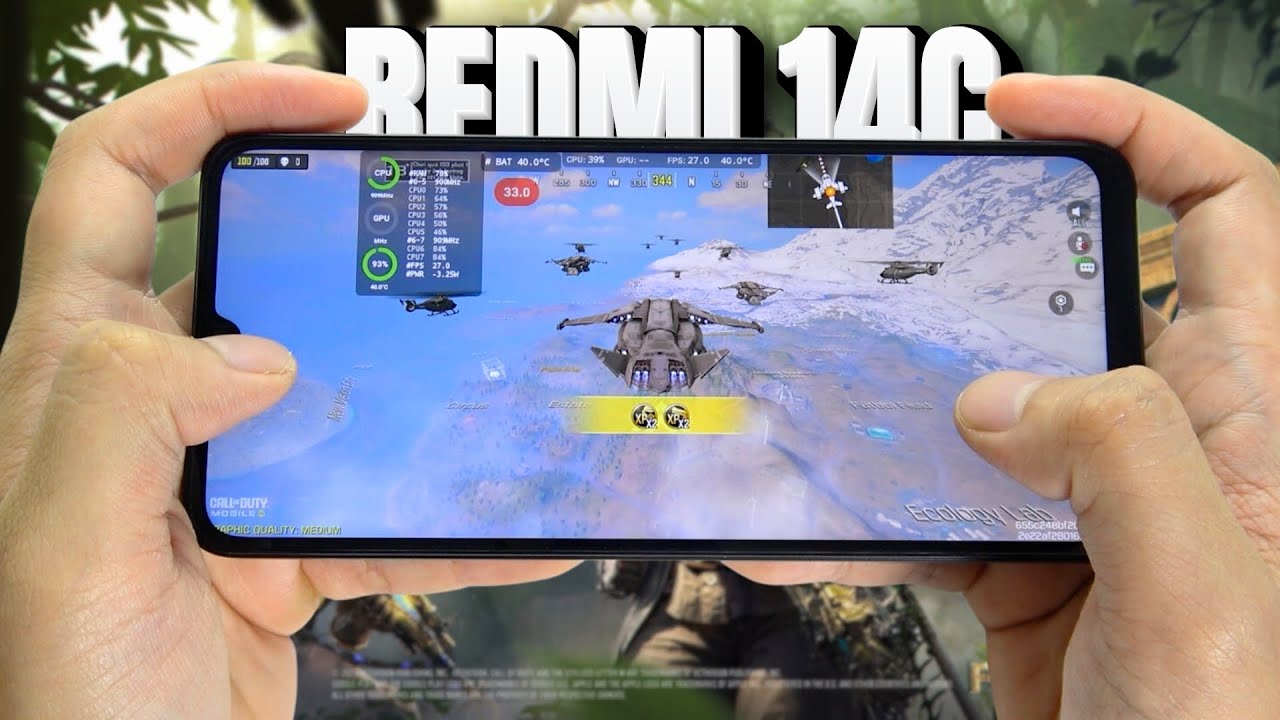 Xiaomi Redmi 14C test game Call of Duty Mobile CODM | Helio G81 Ultra ...