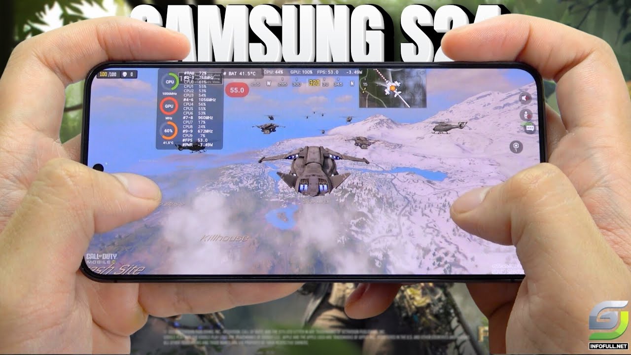 Samsung Galaxy S24 test game Call of Duty Mobile CODM 2024 | Exynos ...