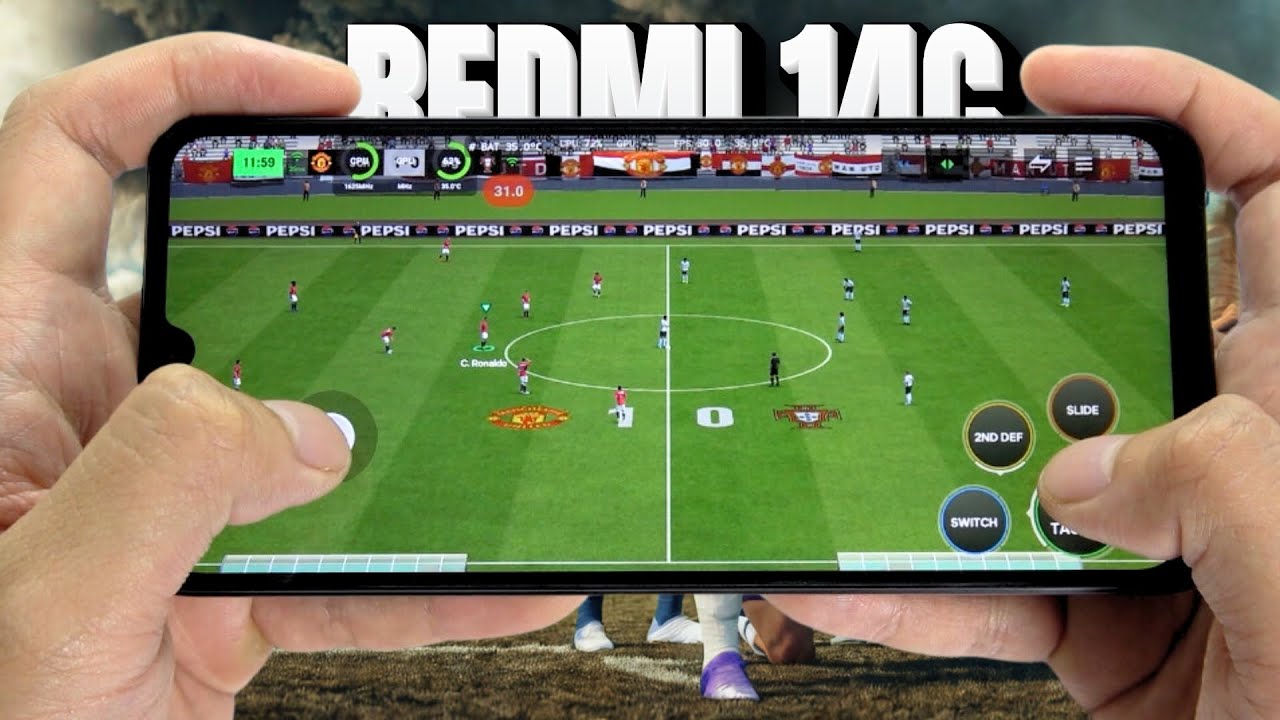 Xiaomi Redmi 14C test game EA SPORTS FC MOBILE 24 | Helio G81 Ultra ...