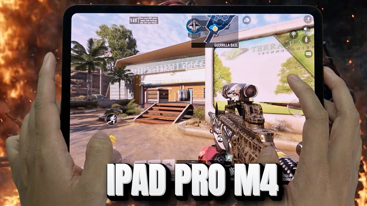 iPad Pro M4 test game Call of Duty Mobile CODM - GSM FULL INFO