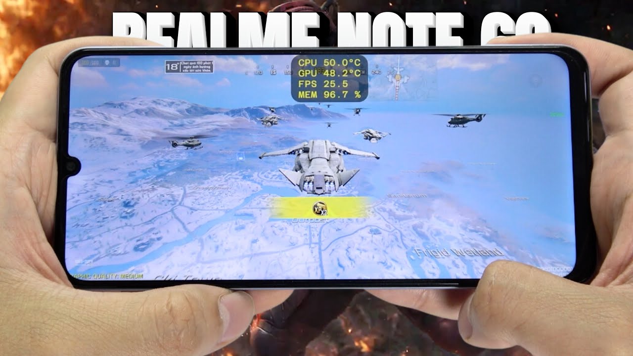 Realme Note 60 test game Call of Duty Mobile CODM | Unisoc Tiger T612 ...