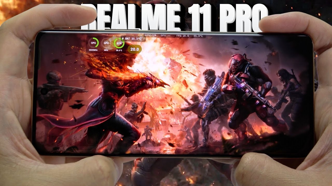Realme 11 Pro test game Call of Duty Mobile CODM 2024 | Dimensity 7050 ...