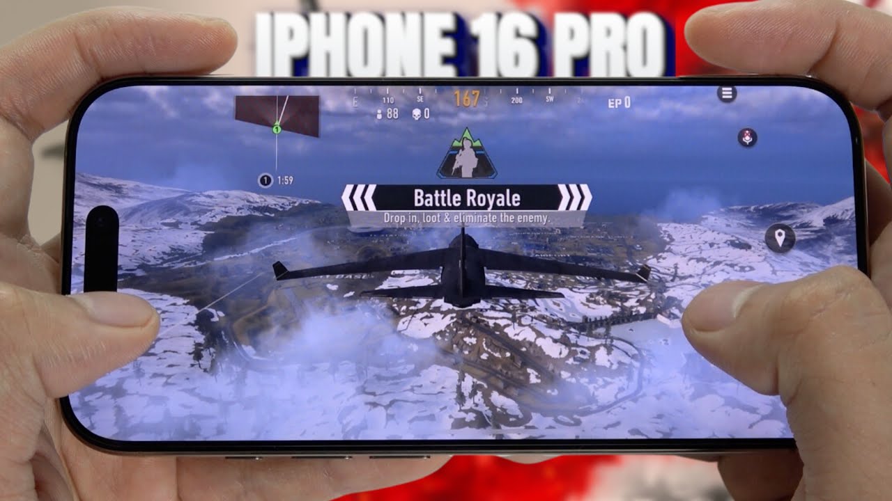 iPhone 16 Pro test game Call of Duty Warzone Mobile | Apple A18 Pro ...