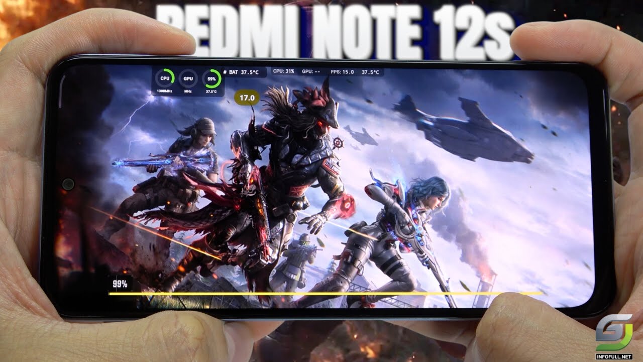 Redmi Note 12S test game Call of Duty Mobile CODM 2024 | Helio G96 ...