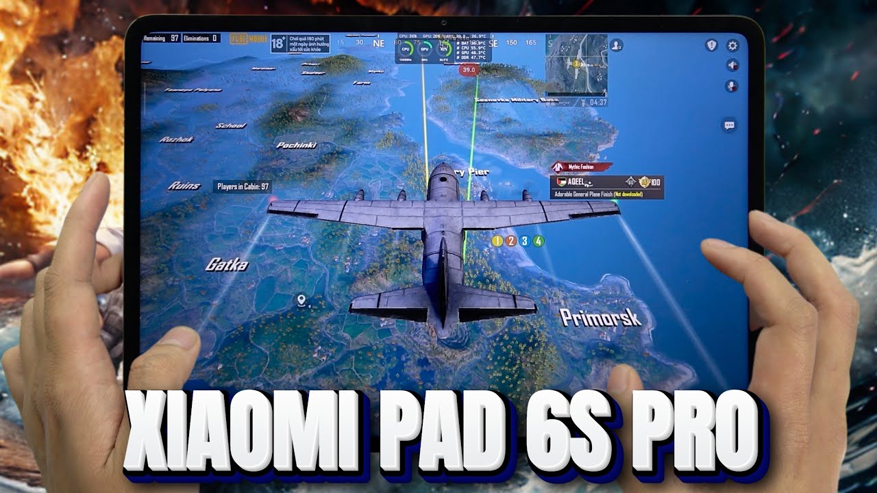 Xiaomi Pad 6s Pro test game PUBG Max Setting | Snapdragon 8 Gen 2 - GSM ...