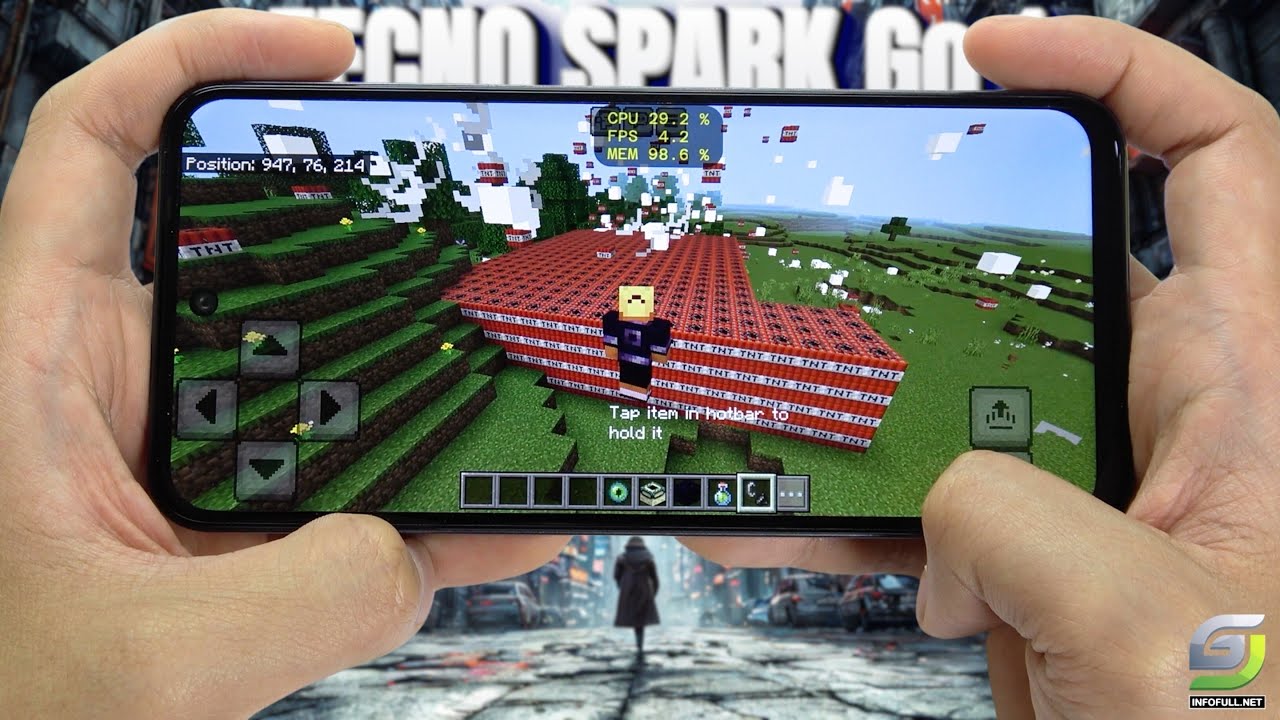 TECNO SPARK Go 1 test game MineCraft | Unisoc T615 - GSM FULL INFO