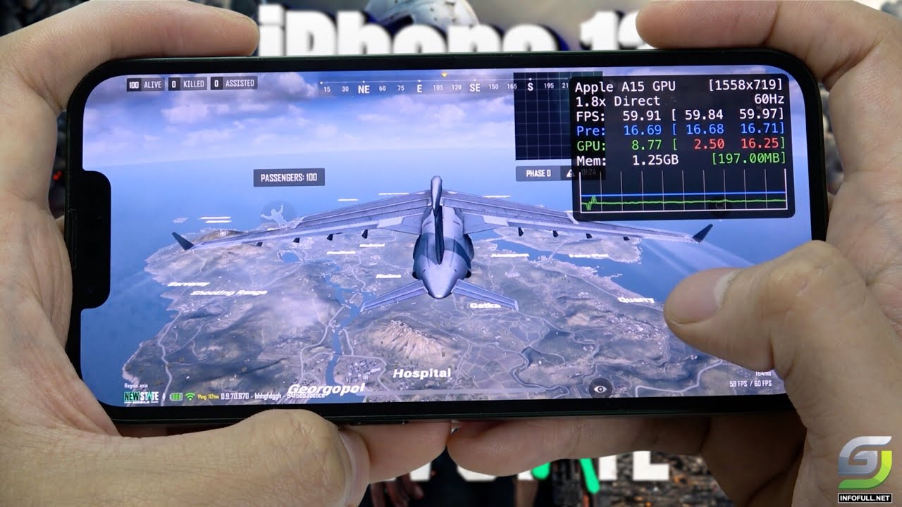 iPhone 13 test game Pubg NEW STATE Max Setting | Max FPS Ultra Graphics ...