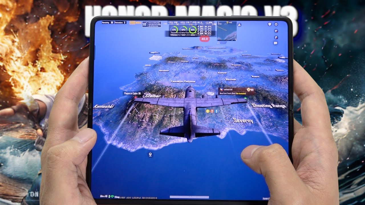 Honor Magic V3 test game PUBG MAX Setting | Snapdragon 8 Gen 3 - GSM ...