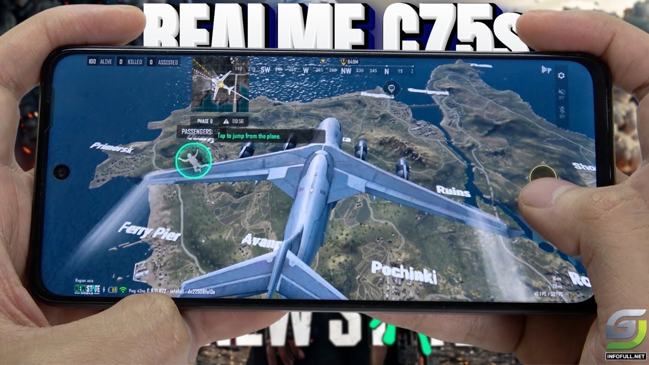 Realme C75 test game PUBG New State Max Setting | Helio G92 Max - GSM ...