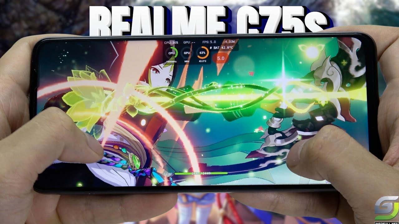 Realme C75 test game Genshin Impact Max Graphics | Helio G92 Max - GSM ...