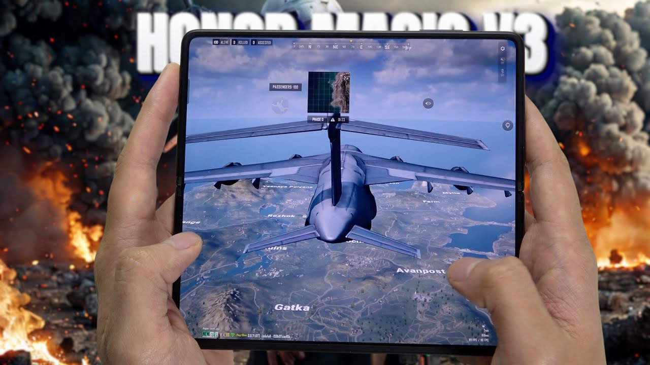 Honor Magic V3 test game PUBG New State Max Setting | 90 FPS Ultra ...