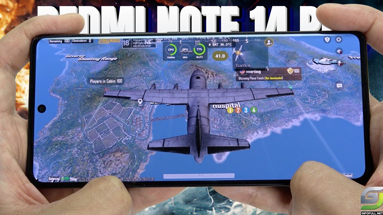 Redmi Note 14 Pro test game PUBG Mobile | Helio G100 Ultra - GSM FULL ...