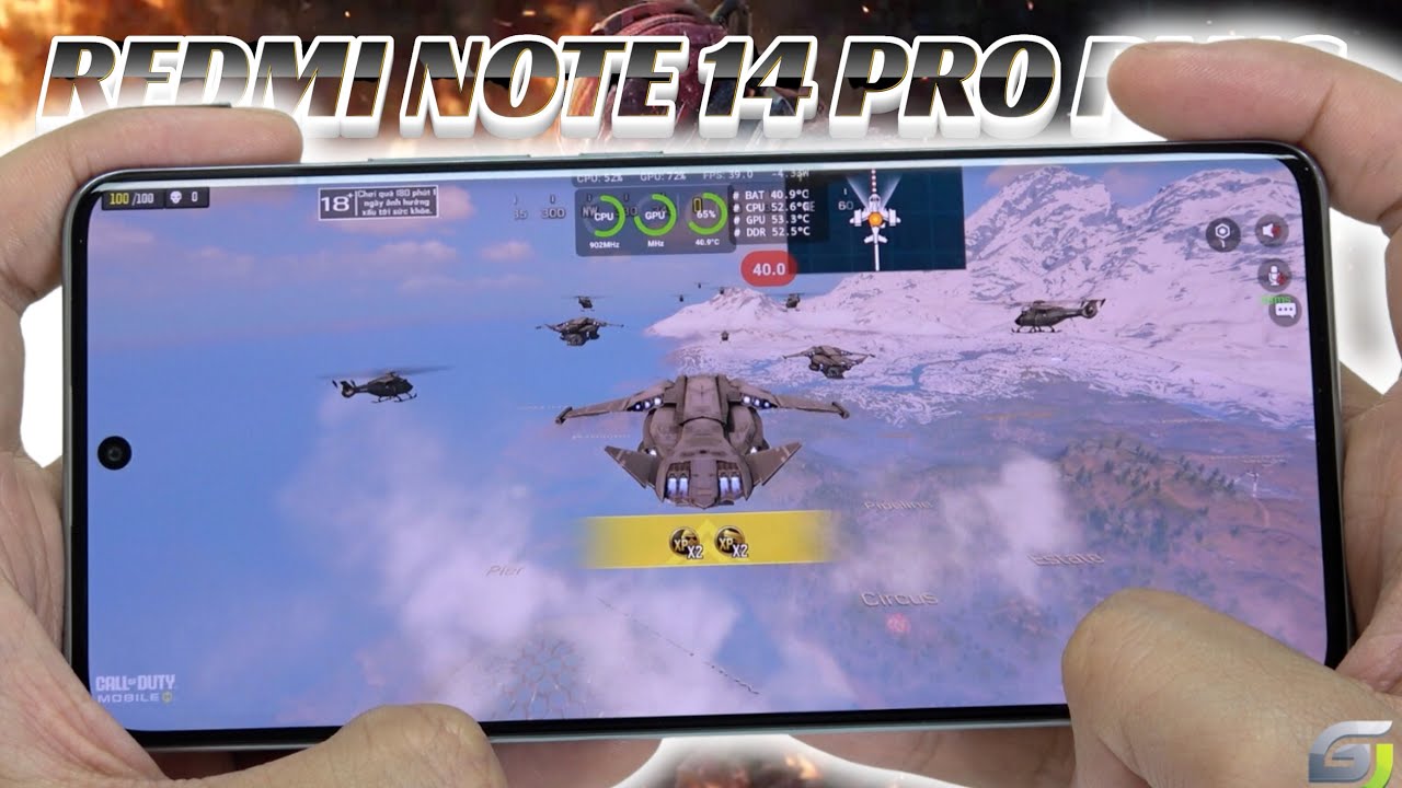 Redmi Note 14 Pro Plus 5G test game Call of Duty Mobile CODM ...