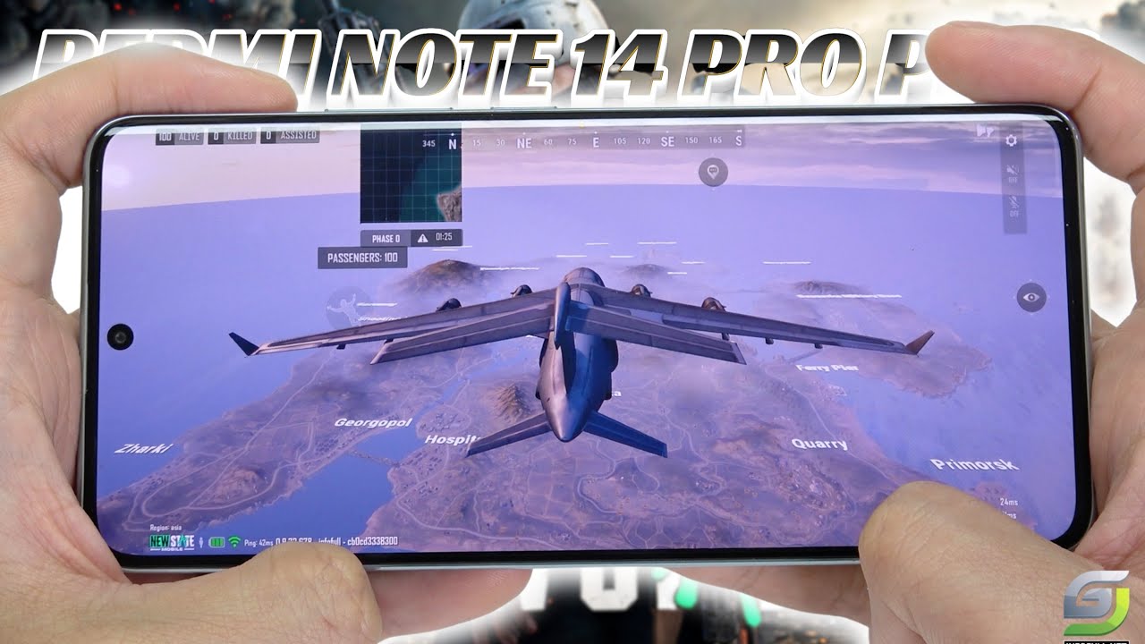 Redmi Note 14 Pro Plus 5G test game PUBG New State Max Setting | 90 FPS ...