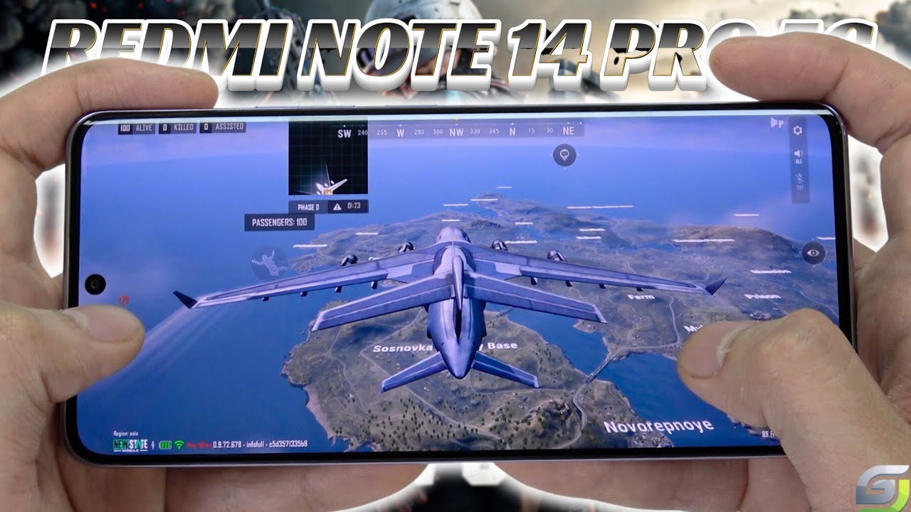 Redmi Note 14 Pro 5G test game PUBG New State Max Setting | 90 FPS ...