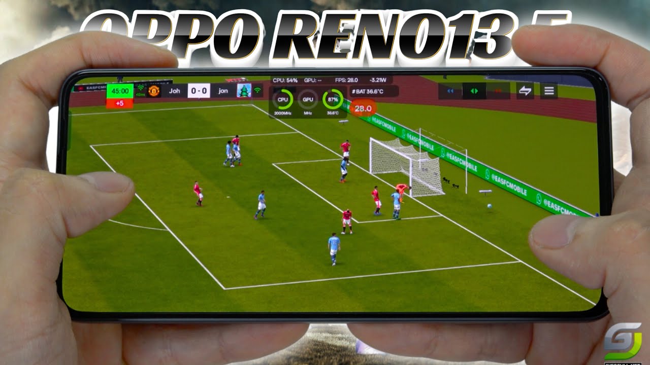 Oppo Reno13 F test game EA SPORTS FC MOBILE 24 | Helio G100 - GSM FULL ...