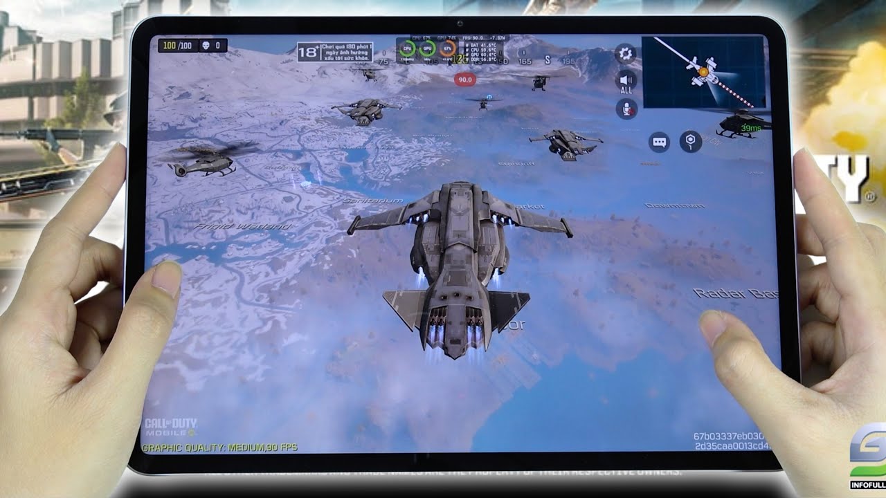 Xiaomi Pad 7 Pro test game Call of Duty Mobile CODM | Snapdragon 8s Gen ...