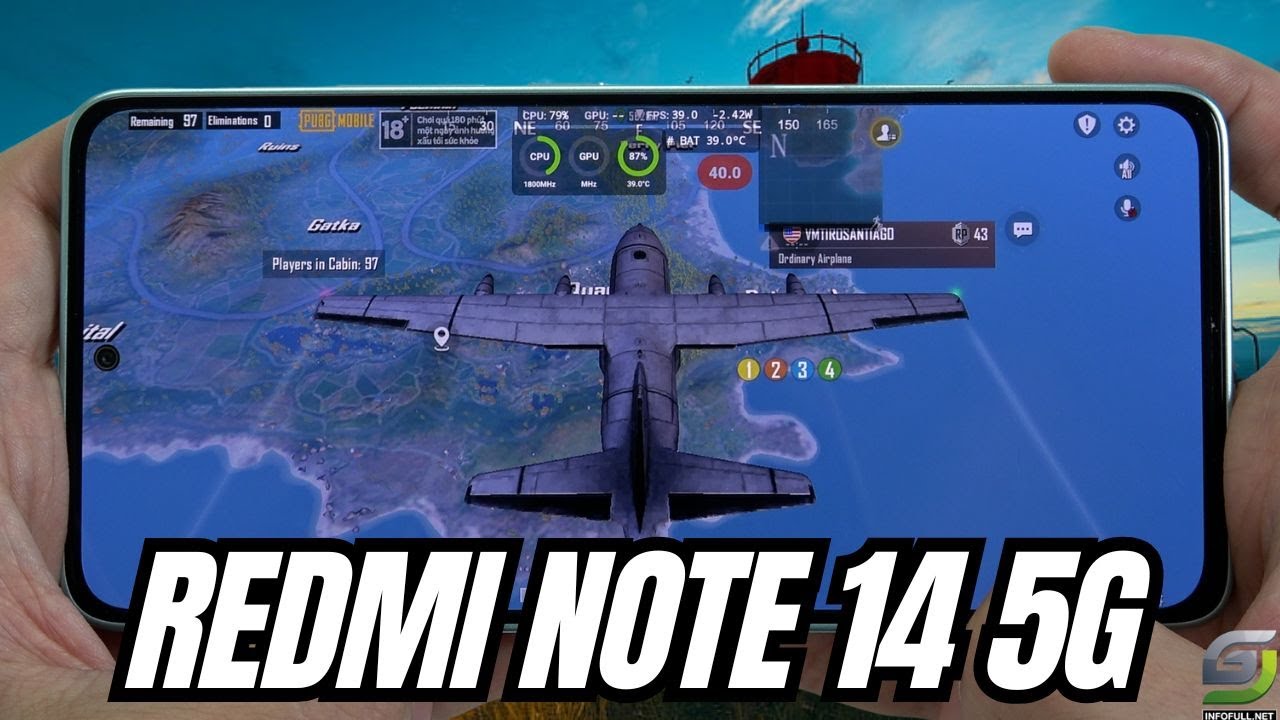 Redmi Note 14 5G test game PUBG Mobile | Dimensity 7025 Ultra - GSM ...