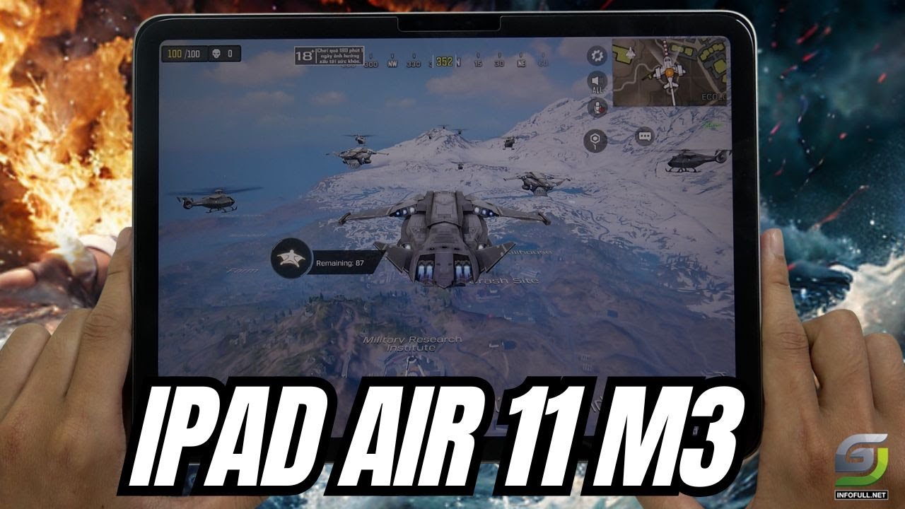 iPad Air M3 test game Call of Duty Mobile CODM | Apple M3 - GSM FULL INFO