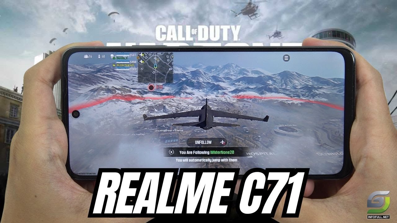 Realme C71 test game Call of Duty Warzone Mobile | Unisoc T7250 - GSM ...