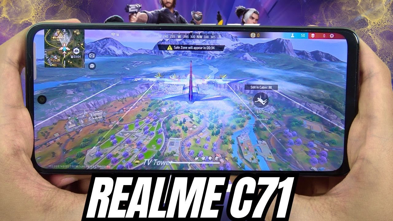Realme C71 test game Free Fire Mobile | Unisoc T7250 - GSM FULL INFO