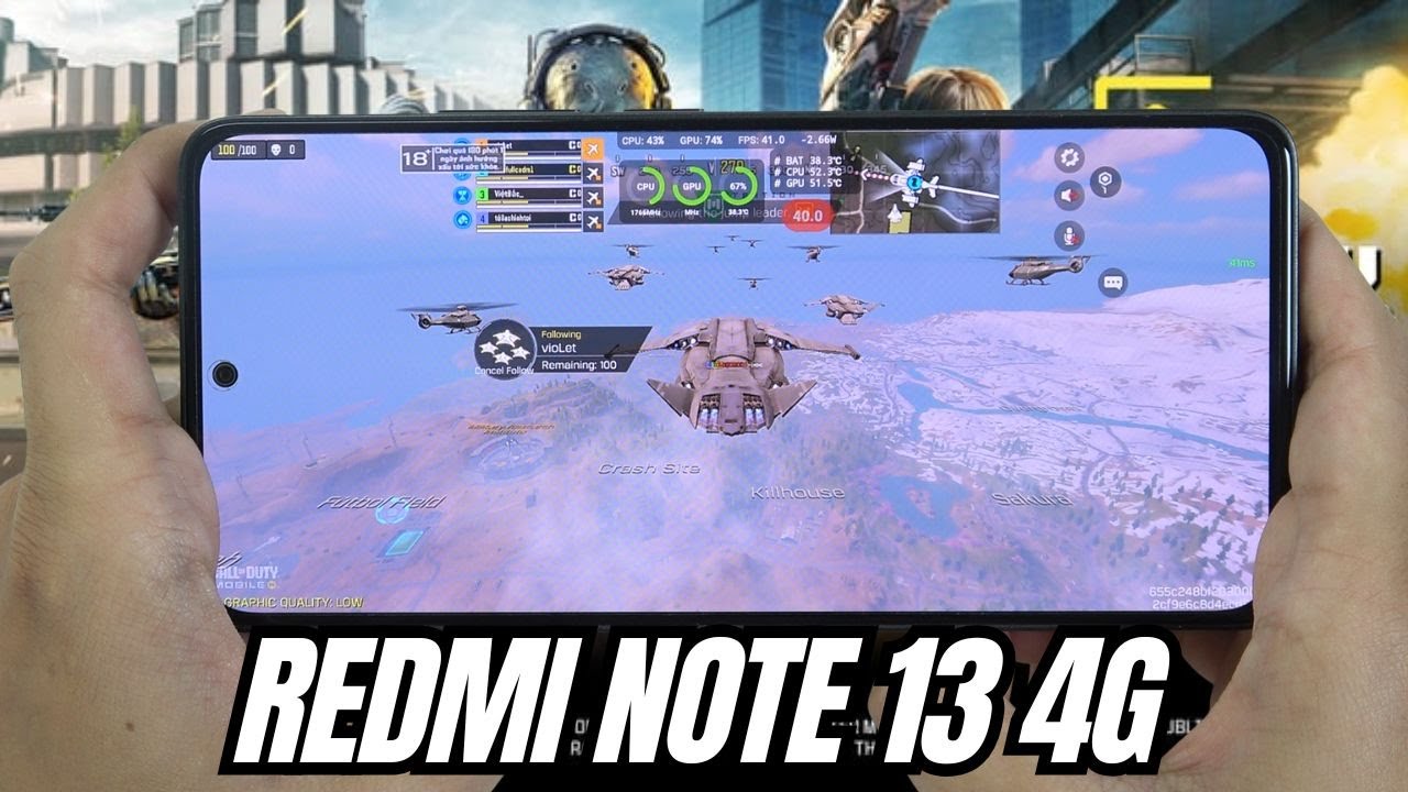 Redmi Note 13 test game Call of Duty Mobile CODM 2025 | Snapdragon 685 ...